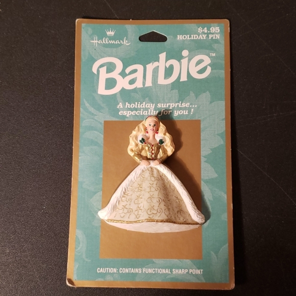 Hallmark | Other | Hallmark Barbie Pin 996 | Poshmark